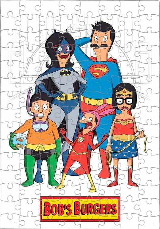 Пазл Bob"s Burgers, Закусочная Боба №12, А3