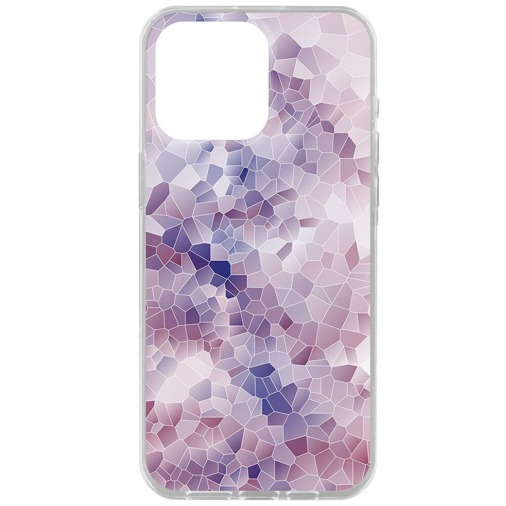 Чехол-накладка Krutoff Clear Case Витраж 2 для iPhone 15 Pro Max