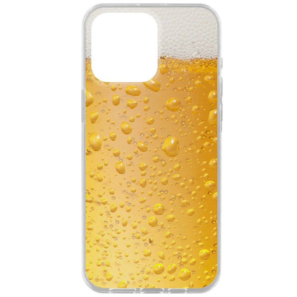 Чехол-накладка Krutoff Clear Case Пенное для iPhone 15 Pro Max
