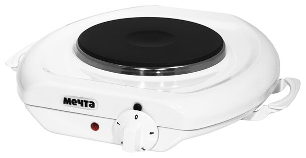 Электрическая плита Мечта-112Ч, эмалированная сталь, 1 конфорка, поворотные переключатели