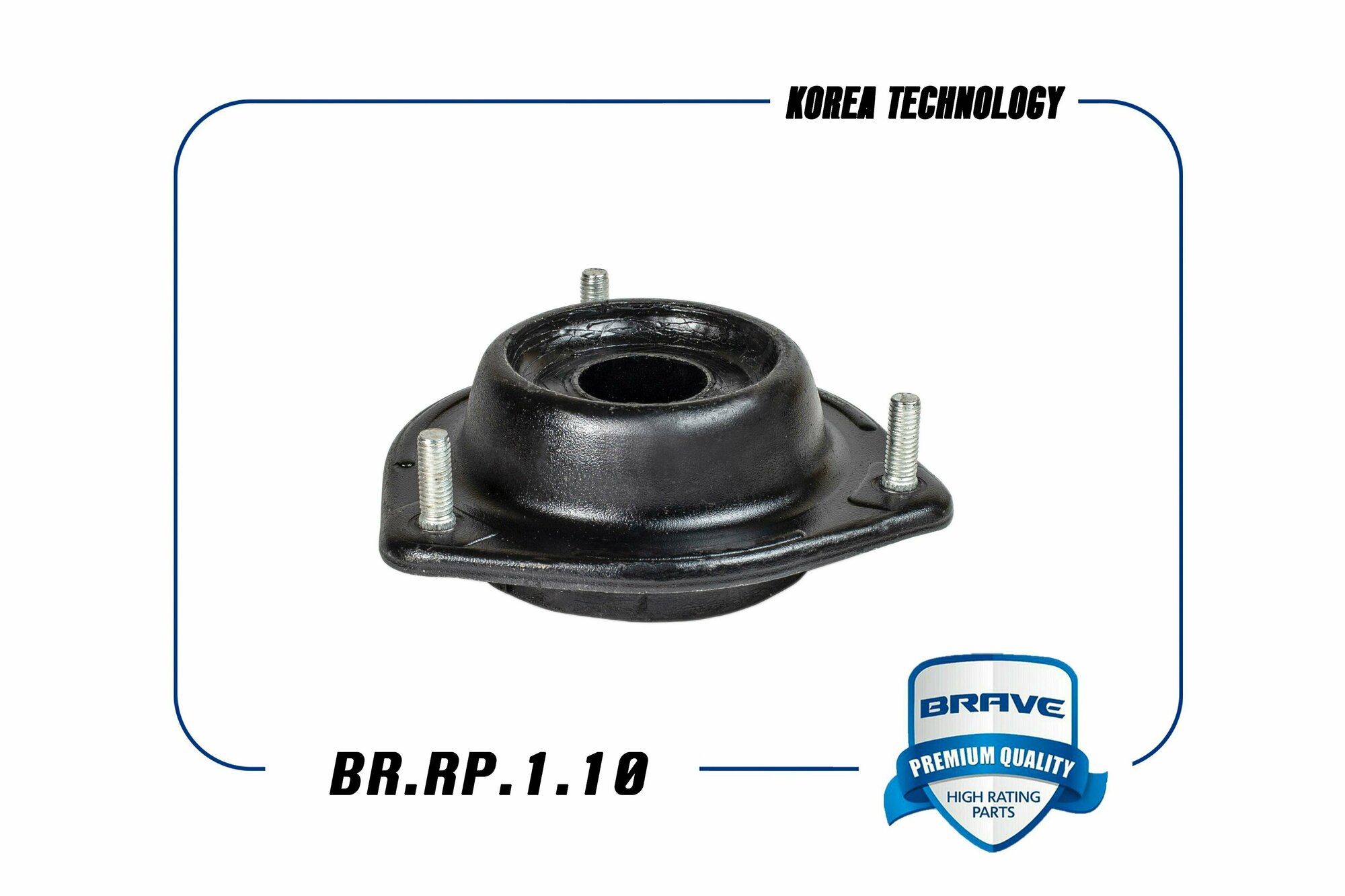 Опора амортизатора 5461025000 BR. RP.1.10 Hyundai Accent I, II (+тагаз), Hyundai Getz, Brave BRRP110