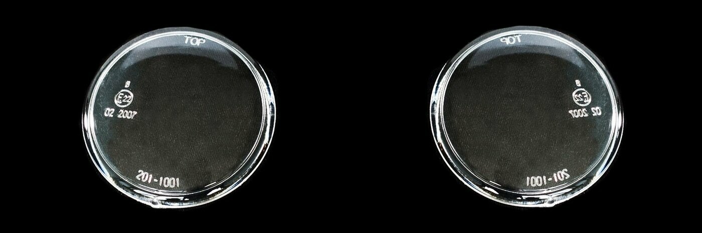 Стекло противотуманной фары Honda CR-V 1996, HR-V 1998, Civic EK 1995-2001, Civic 5D 2013, Accord VIII 2012 левое и правое, комплект 2шт