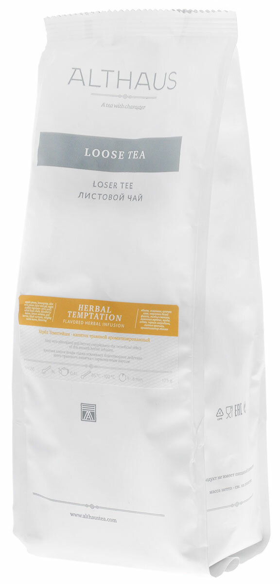Althaus Herbal Temptation травяной листовой чай, 175 г