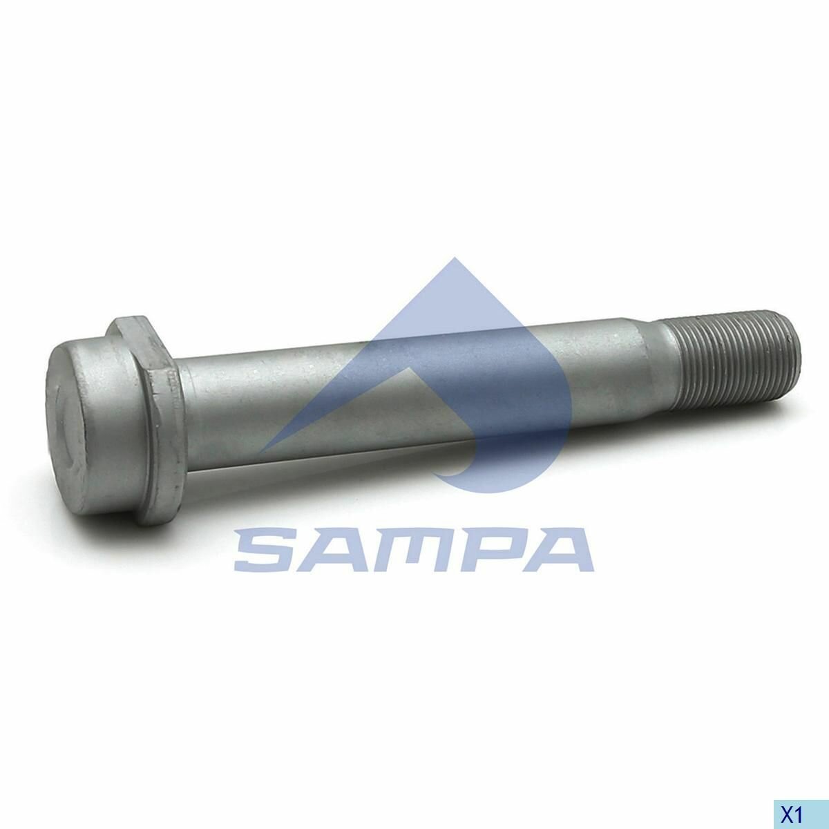 Болт полурессоры М27/30x2х187 MB/SCHMITZ 101.172 SAMPA
