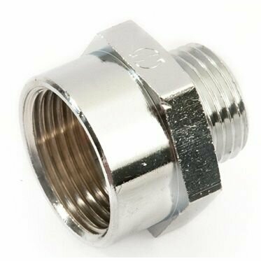 Переходник 11/4в-1"н хром под шестигр. GF