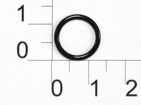Кольцо для бюстгальтера металл 1000В черный крашенный d10мм (уп.50 шт.) Proknopka