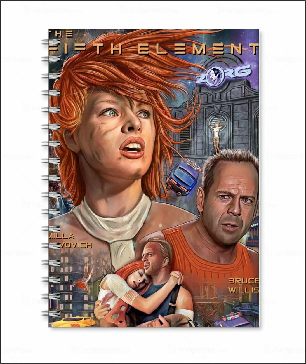 Тетрадь Пятый элемент - The Fifth Element № 6