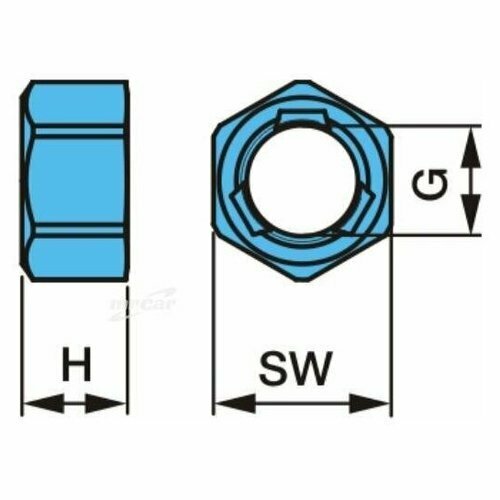 Гайка колесная Bpw 0326004180