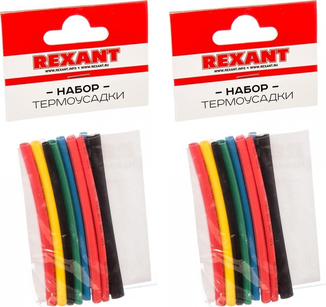 Набор термоусадочной трубки Rexant №1 Авто (комплект из 2 шт.)
