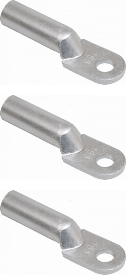 Наконечник IEK DL-50 алюминиевый (комплект из 3 шт.)