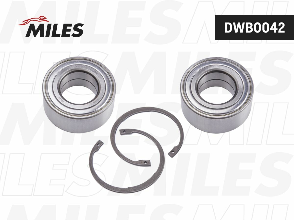 Подшипник ступ. CITROEN BERLINGO/BX/XANTIA/XSARA/ZX/PEUGEOT 205-406 82- пер, MILES DWB0042