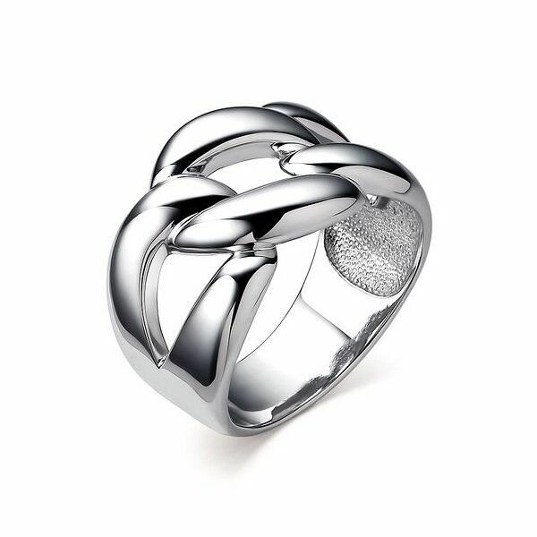 Кольцо тонкое, серебро, 925 проба