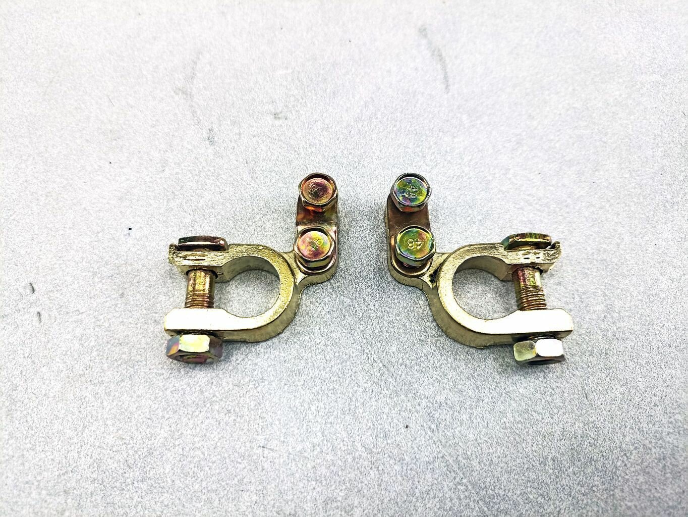 Клемма АКБ латунь (комплект 2 шт.)