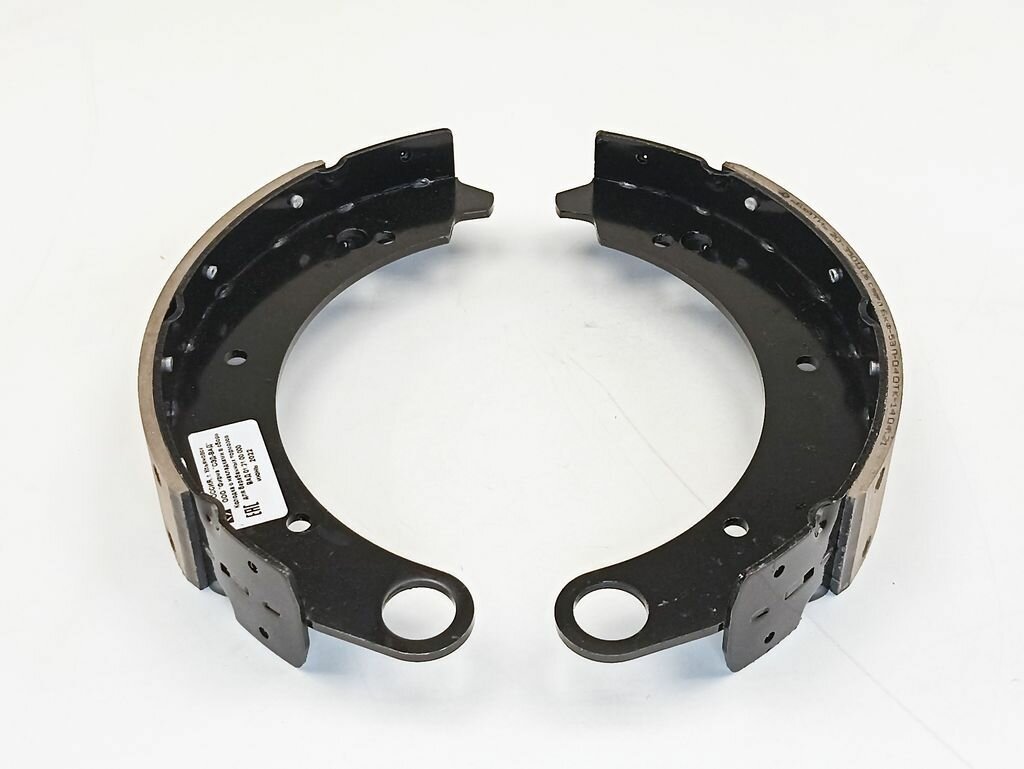 Колодка тормозная барабанного тормоза для а/м УАЗ комплект 2 ШТ. на автомобили до 08.2013 короткая задняя