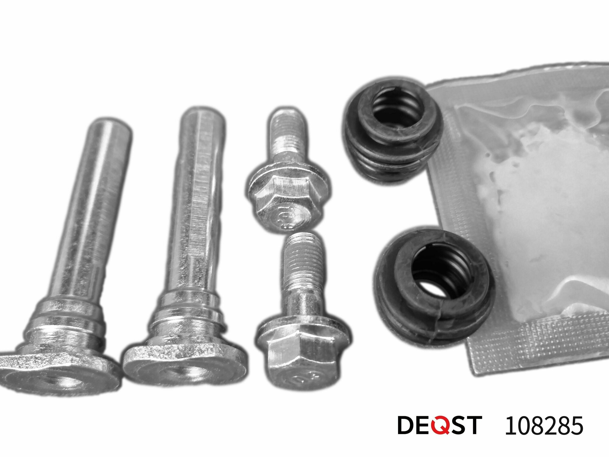 Комплект направляющих тормозного суппорта заднего (направляющая O10 mm, суппорт Nissin). Прим, Deqst 108285