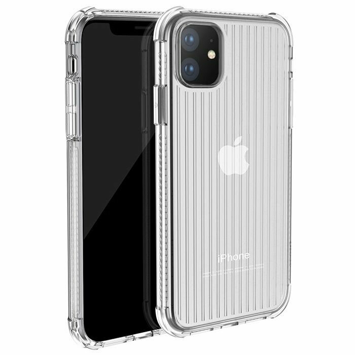 Чехол силиконовый Hoco Anti-fall iPhone 11 прозрачный — надёжная защита смартфона