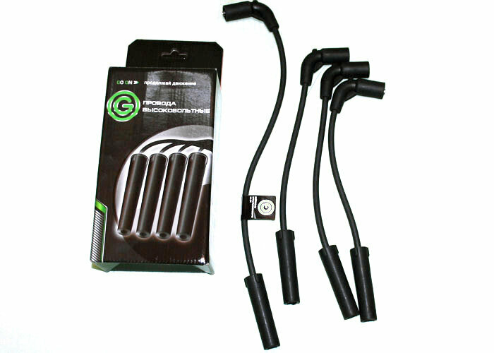 Провода высоковольтные дв.4216 Евро-3 (под модуль зажигания) силикон серия GO