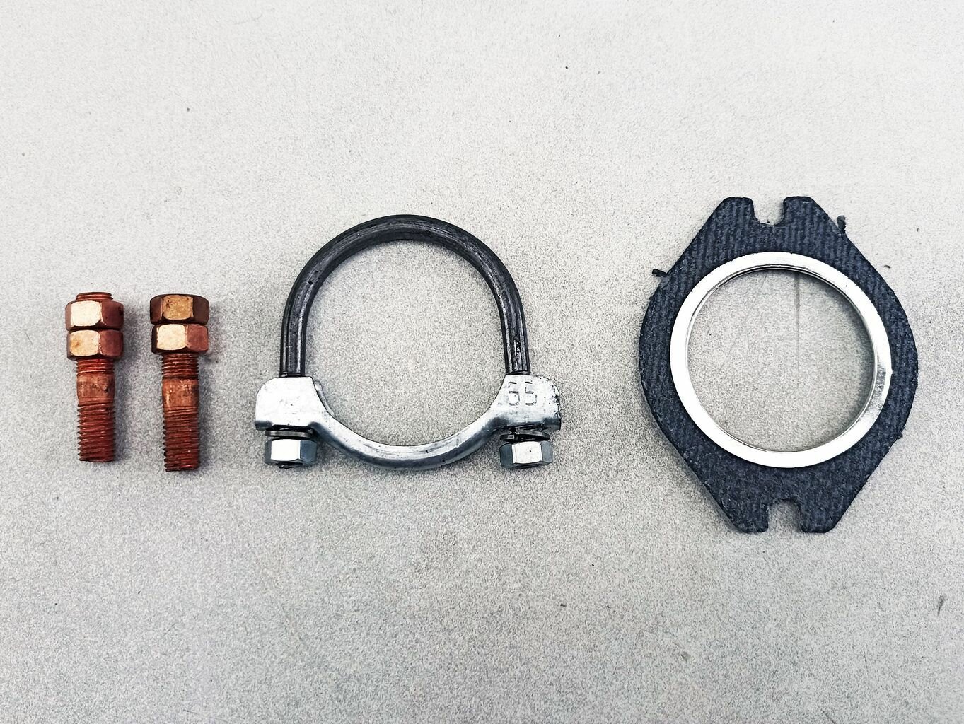 Комплект установочный приемной трубы для а/м УАЗ 452, 469 для двигателя ЗМЗ 402, УМЗ 4178, 4218