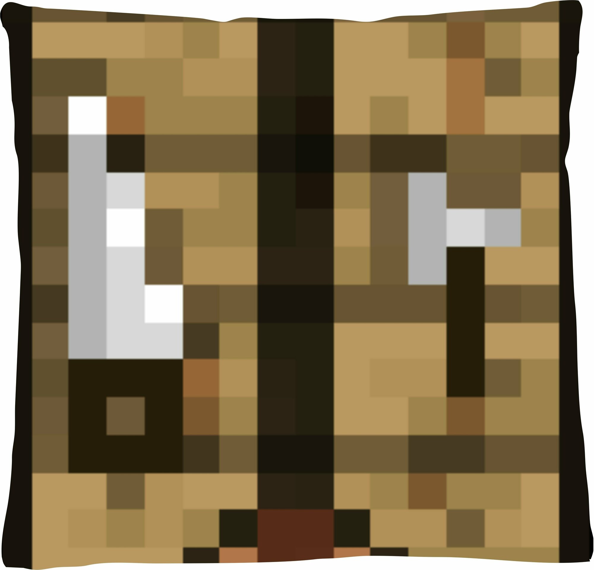 Подушка квадратная Верстак Майнкрафт