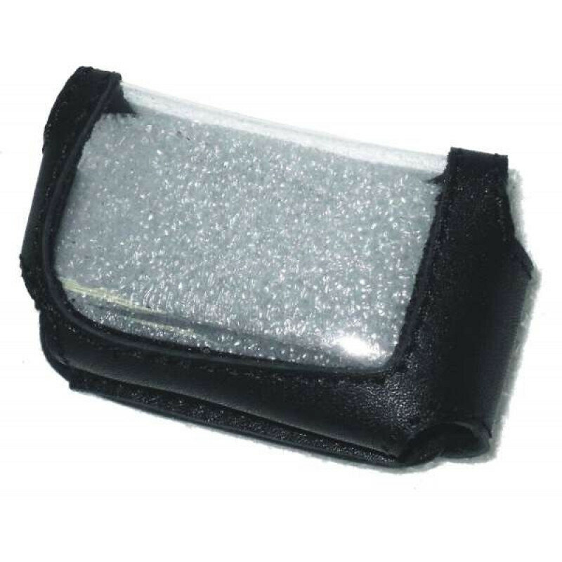 Чехол на сигнализацию SCHER-KHAN Maqicar7/8 кобура на подложке, кожа черный