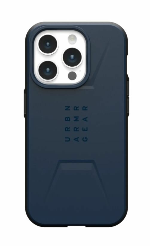 Чехол с поддержкой MAGSAFE Uag Civilian для iPhone 14 Plus 6.7", цвет темно-синий (Mallard)