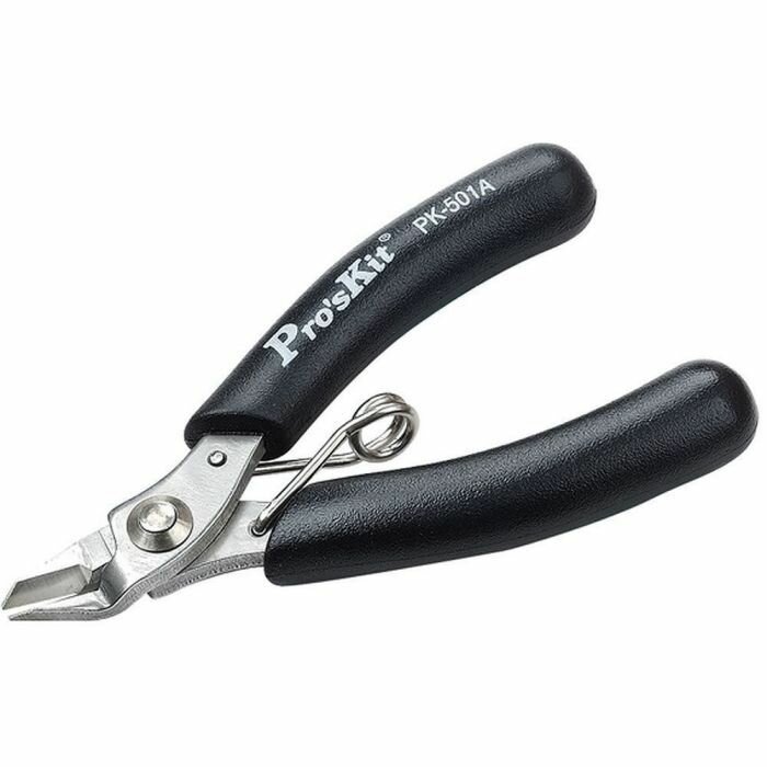 Кусачки-бокорезы 90мм, ProsKit 1PK-501A, 45.51HRC, возвратный механизм, антистатик