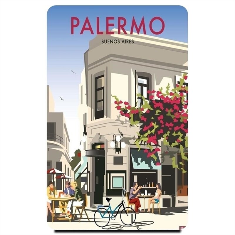 Магнит на холодильник "Аргентина" 86x54мм