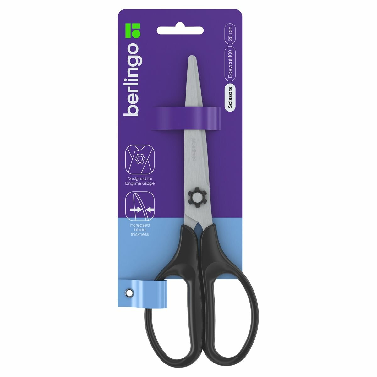 Ножницы Berlingo "Easycut 100" 20см