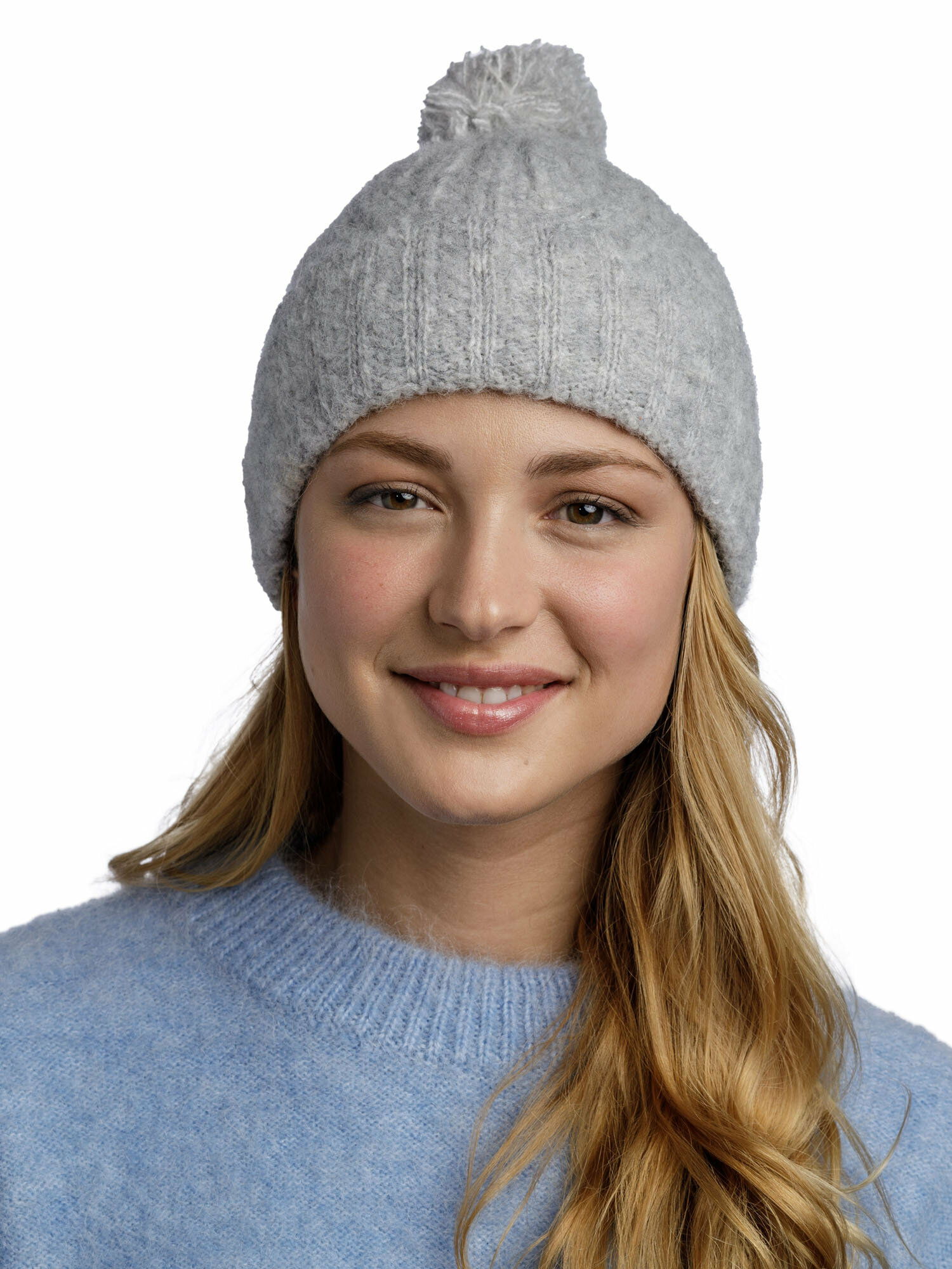 Шапка Buff Knitted nerla для взрослых и детей, серый — фото 1