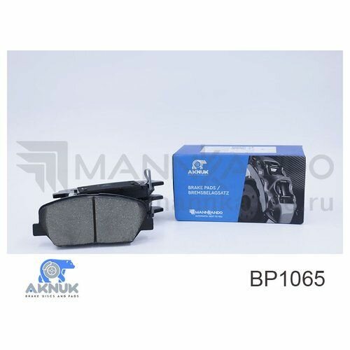 Колодки тормозные дисковые передние HYUNDAI i30 (GD) 06/11 -/ KIA CEE'D (JD) 05/12 -/ OPTIMA (FSGDS6 AKNUK BP1065