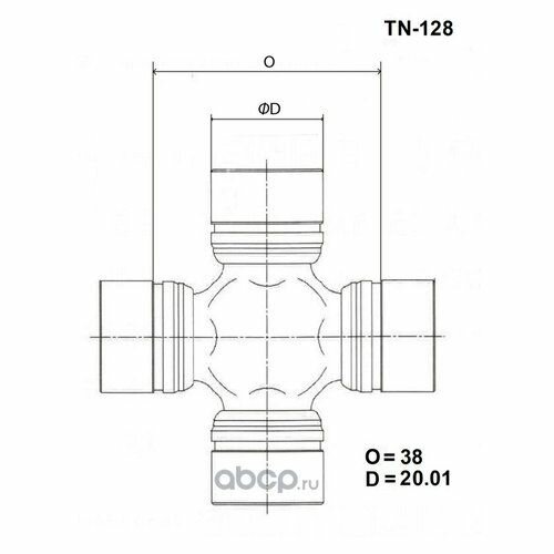 Крестовина карданного вала Toyo tn128