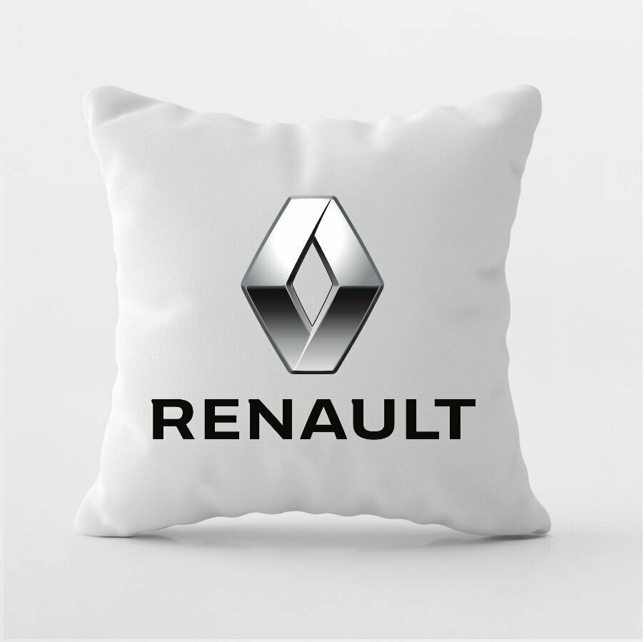 Подушка / Подарочная / подарок / автомобильная / renault / рено / 35*35