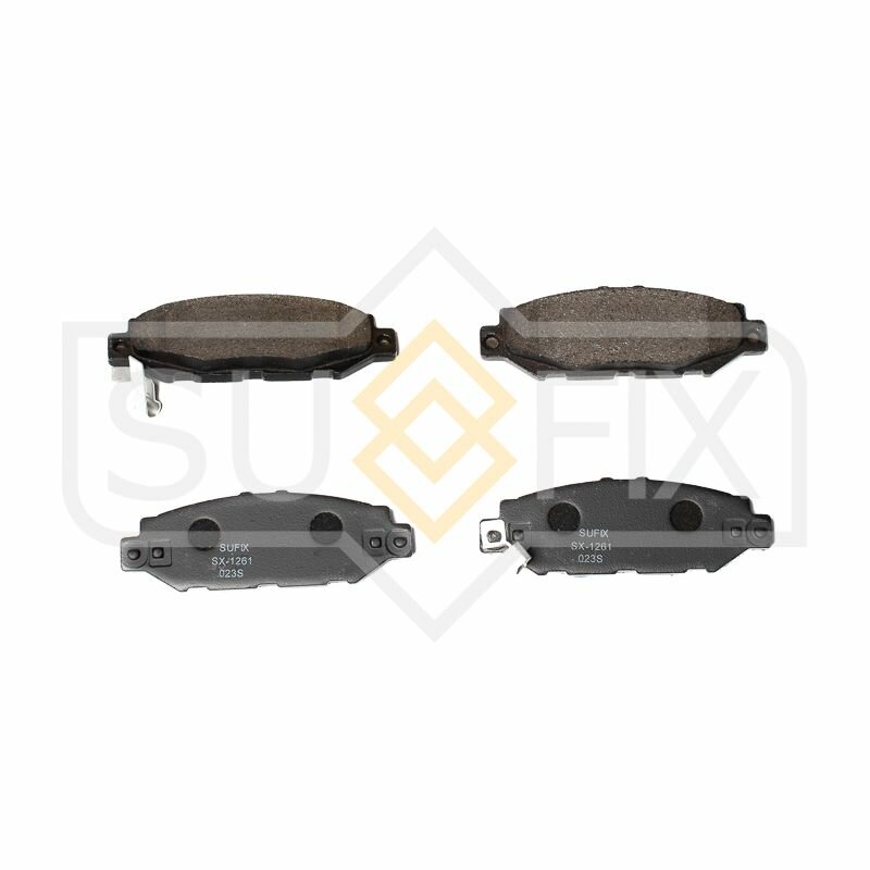 SUFIX Колодки тормозные дисковые зад прав/лев, лексус / LEXUS GS 1993-97, тойота хайс / TOYOTA HIACE IV Bus REGIUS 1995-12, SX1261