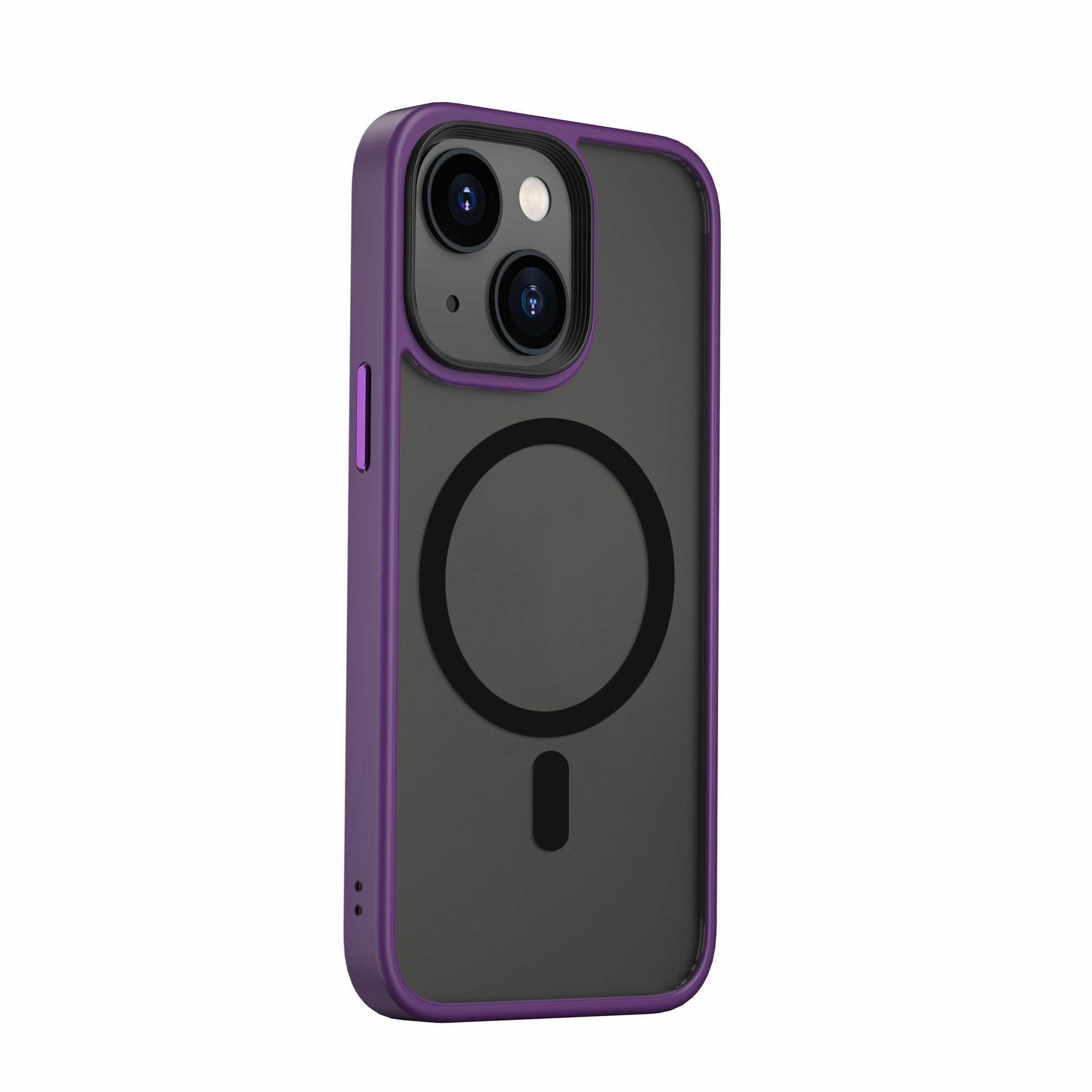 Чехол WIWU MagSafe Protective Phone case for iPhone 15 6.1" FGG-011 (Purple)