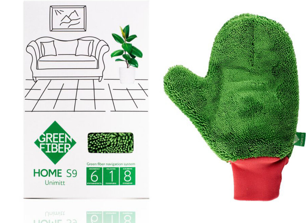 Варежка Tvist" GreenWay 25х19. Для удаления сложных загрязнений.