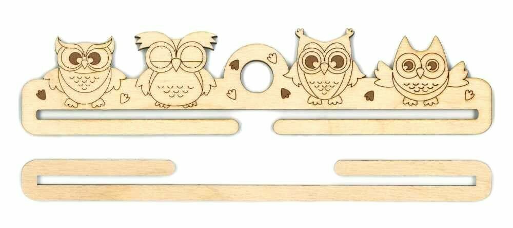 Подвес для вышивки "Совы" Щепка