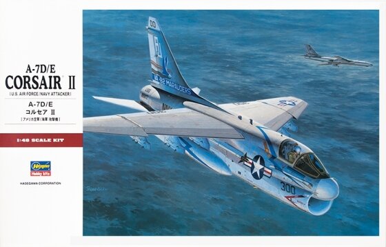 07247 Hasegawa Американский штурмовик A-7D/E CORSAIR II 1/48