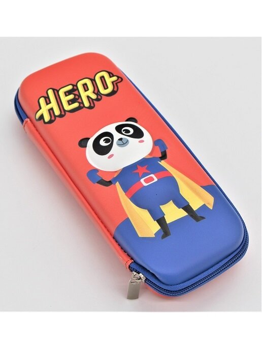 Пенал "Darvish" с рельефным рисунком (панда)