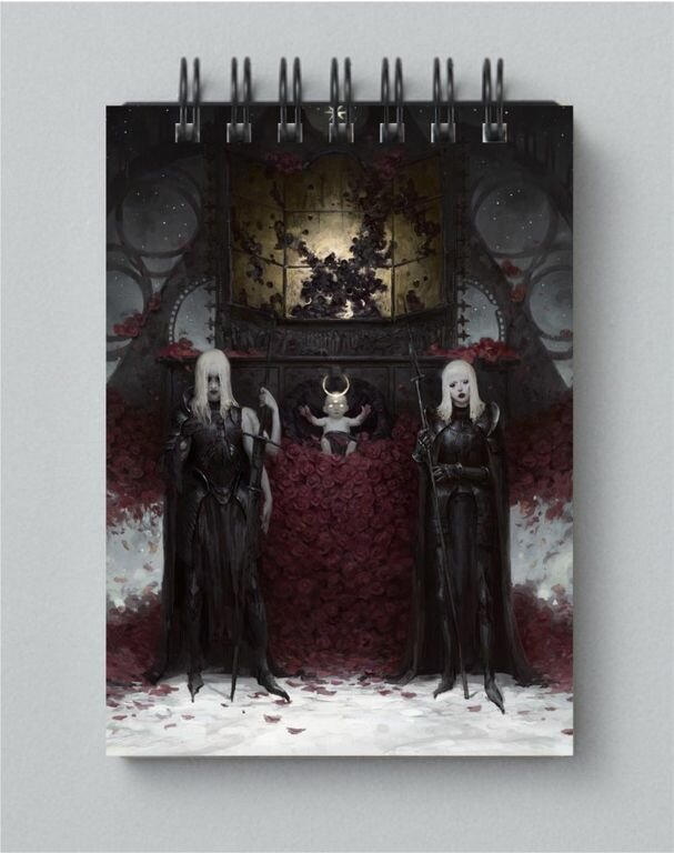 Блокнот Готика, Gothic №4, А6