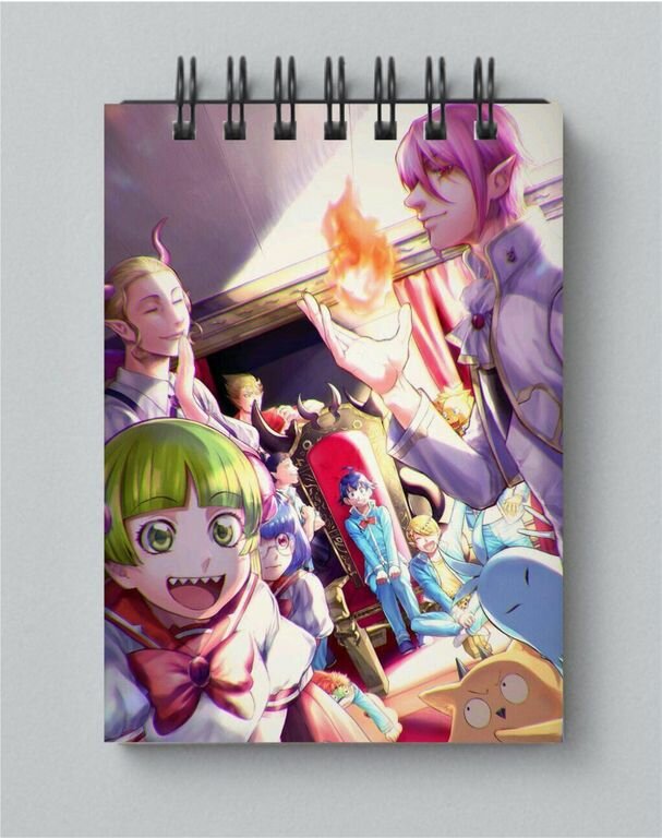 Блокнот Mairimashita! Iruma-kun, Добро пожаловать в ад, Ирума №4, Размер А5, 15 на 21 см