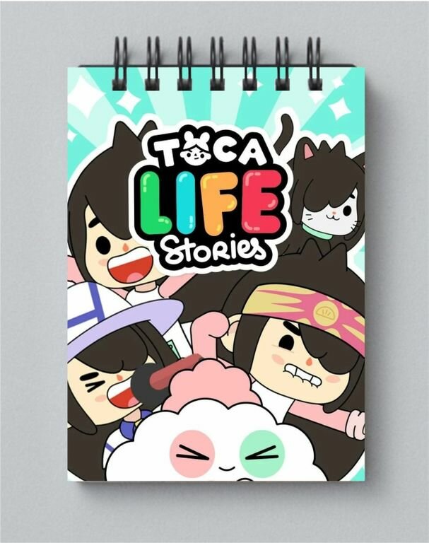 Блокнот Тока Бока, Toca Boka №1, А4