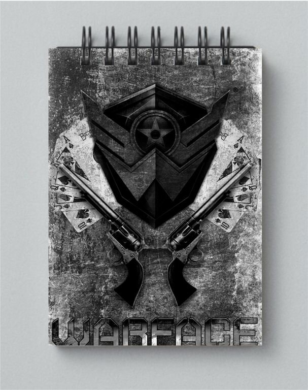 Блокнот Warface, Варфейс №5, А4