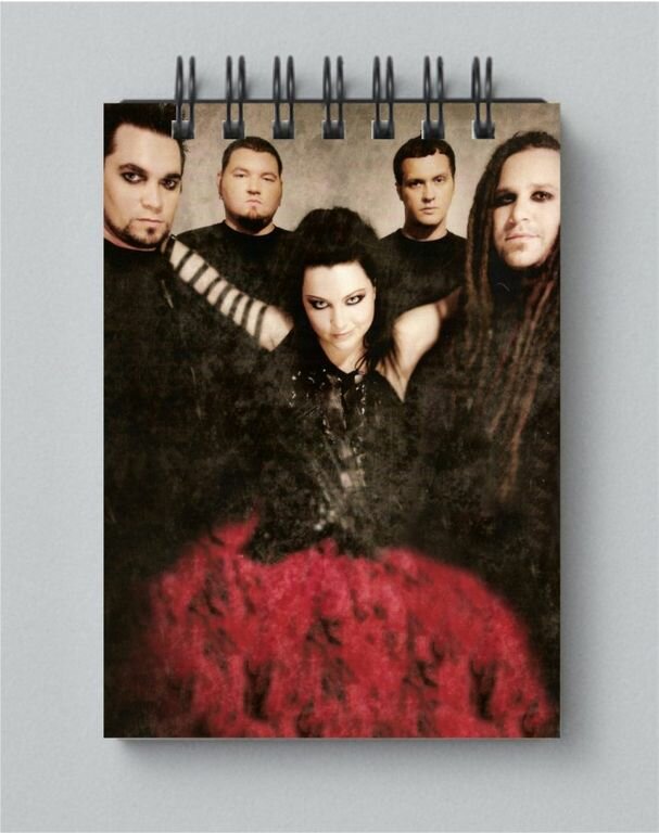 Блокнот Evanescence, Эванесенс №5, А4