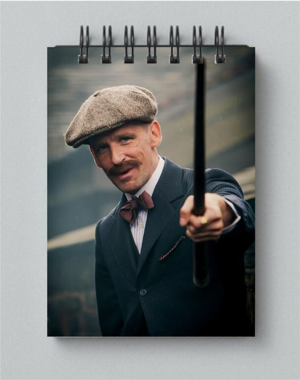 Блокнот Острые козырьки, Peaky Blinders №10, Размер А6, 10 на 15 см