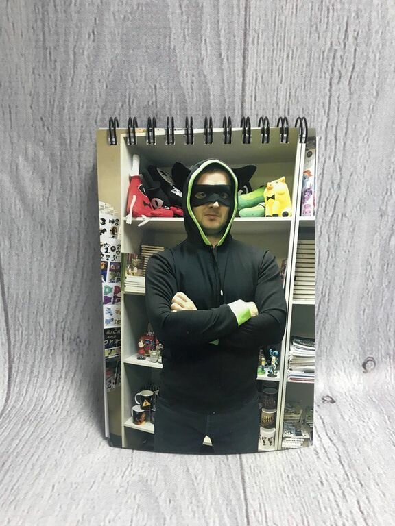 Блокнот с вашим фото, А6 10 см на 15 см