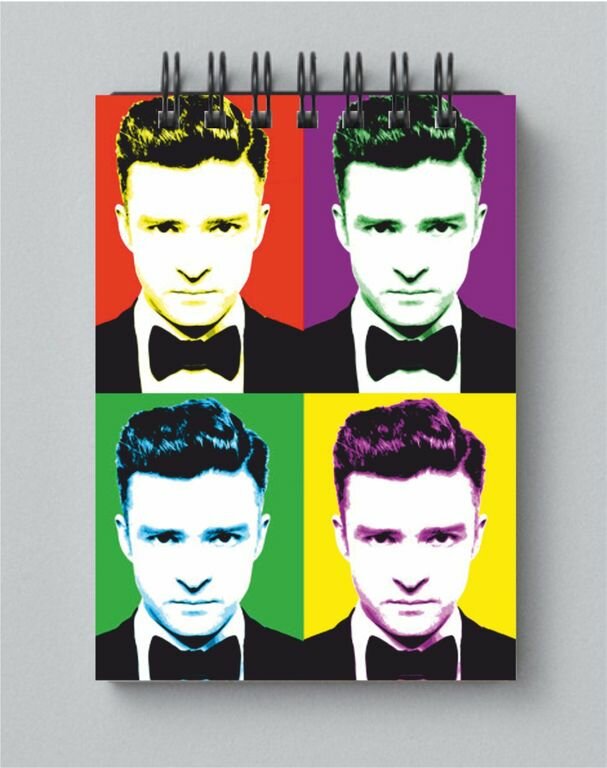 Блокнот Джастин Тимберлейк, Justin Timberlake №12, А5