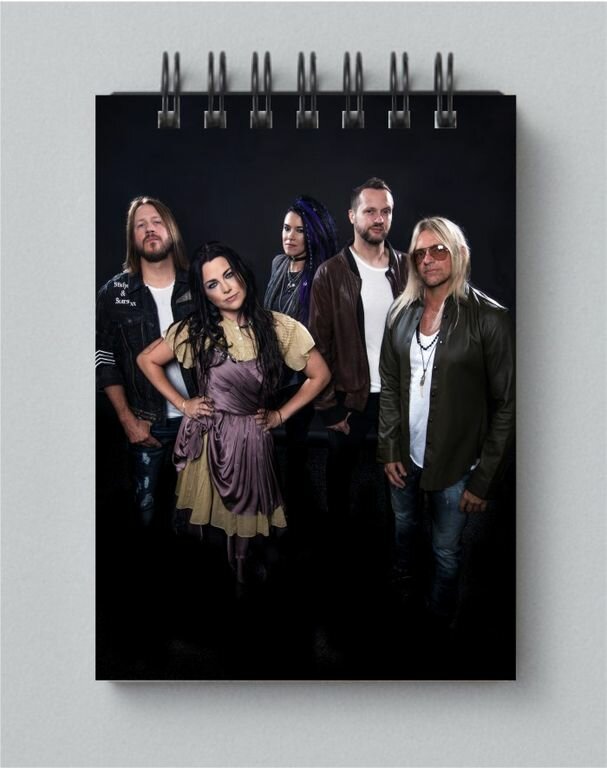 Блокнот Evanescence, Эванесенс №10, А6