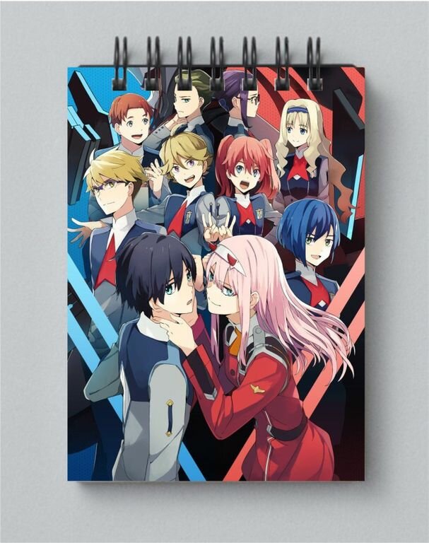 Блокнот Любимый во Франксе, Darling in the Franxx №1, А5