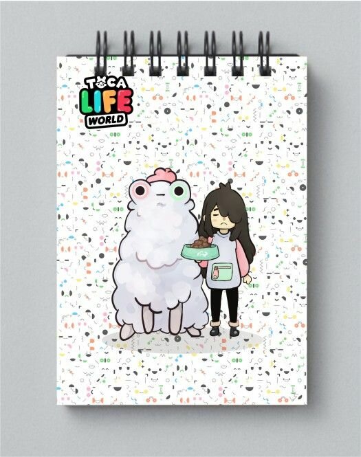 Блокнот Тока Бока, Toca Boka №23, А6