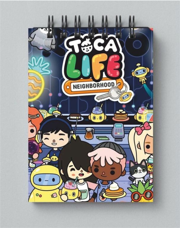 Блокнот по игре Toca Boca № 1